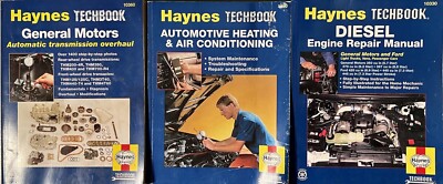 Haynes Techbook Lot: 3 Haynes Techbook Manuals - Diesel Engine Repair ...