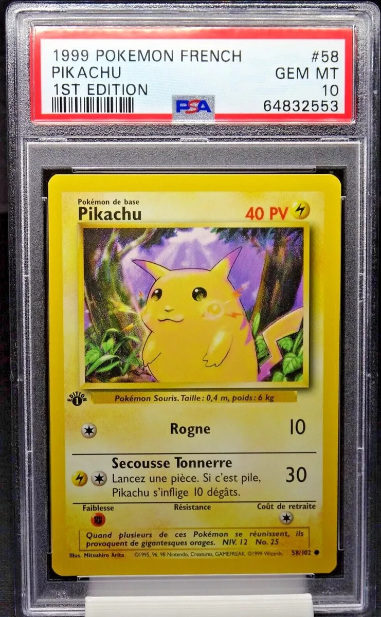 Auction Prices Realized Tcg Cards 1999 Pokemon Game Pikachu, 55% OFF Auction Prices Realized Tcg Cards 1999 Pokemon Game Pikachu, 55% OFF