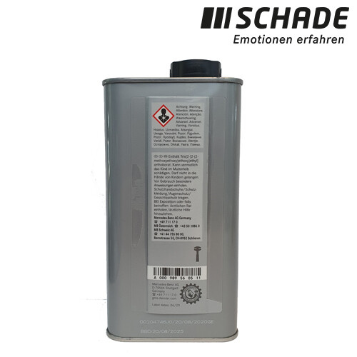 Original Mercedes Bremsflüssigkeit DOT4 PLUS MB 331.0 1 Liter ...