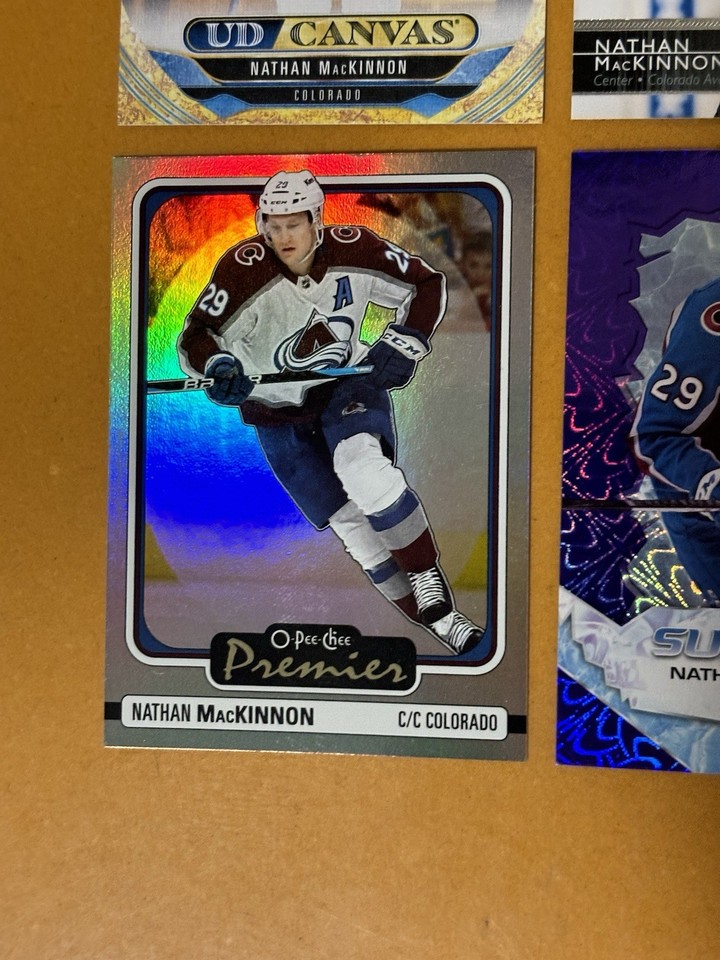 Nathan MacKinnon UD 2nd Year Colorado Avalanche NM-MT Ice Subzero ...