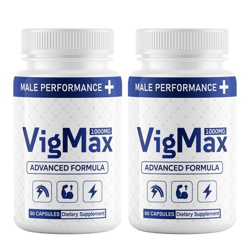(2 Pack) VigMax Pills for Men, Vig Max Natural Booster Support For Male ...