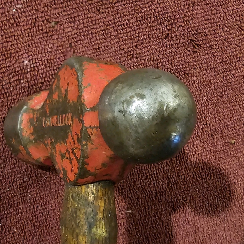 Vintage 24oz Channellock Ball Peen Hammer with Cut Down Handle | eBay