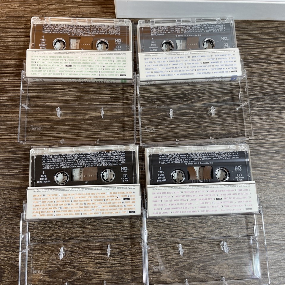 The Patsy Cline Collection 4 Cassette Tape Box Set W/ 64 Page Booklet ...