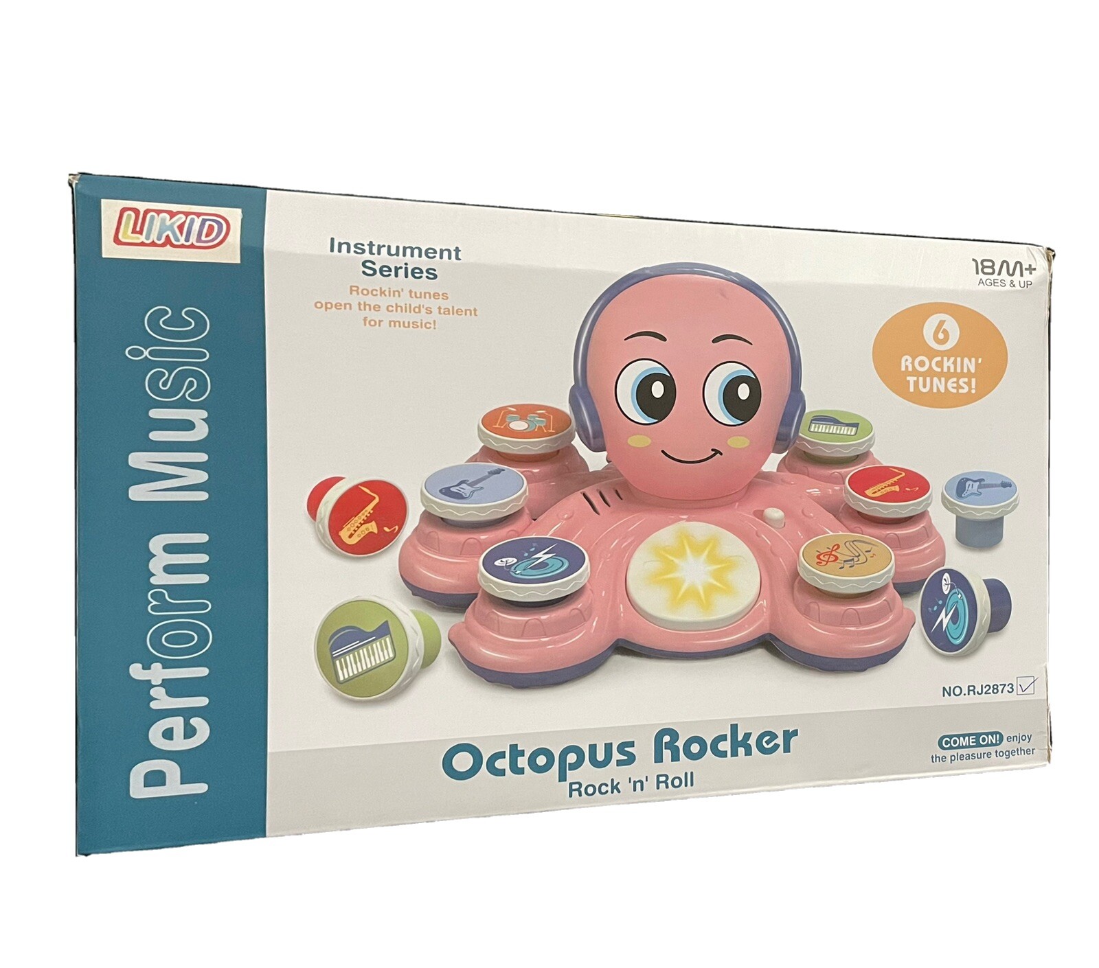 Octopus Rocker Rock ‘n’ Roll Kids Toy | eBay