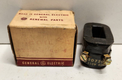 NEW OLD STOCK! GE GENERAL ELECTRIC 110V COIL 22D72G2 | eBay