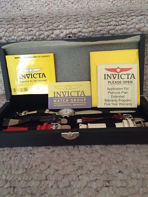 Invicta Women's Watch Set With 5 Leather Bands | eBay