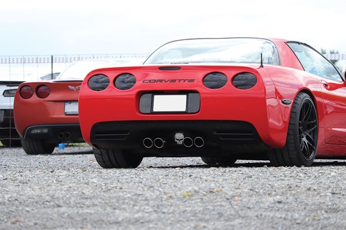 Corvette C5 Rear Tail Light/Reverse Blackout Kit - 7 Piece Set 1997 ...