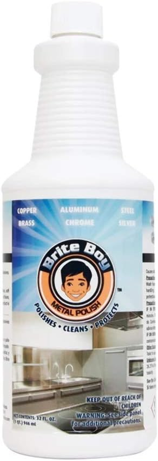 CARROLL COMPANY 49223 880099 Brite Boy Metal Polish,1 Quart ...