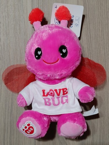 BUILD A BEAR Buddies Pink Love Bug 🐞 MINI SMALL FRYS BNWT PLUSH ...