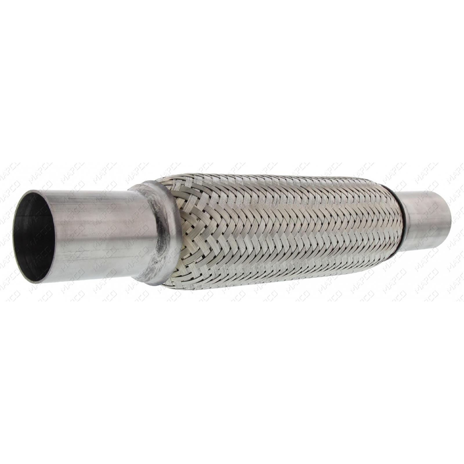 Edelstahl Flexrohr 50x250 mm Gesamtlänge 390 mm universal Flexstück ...