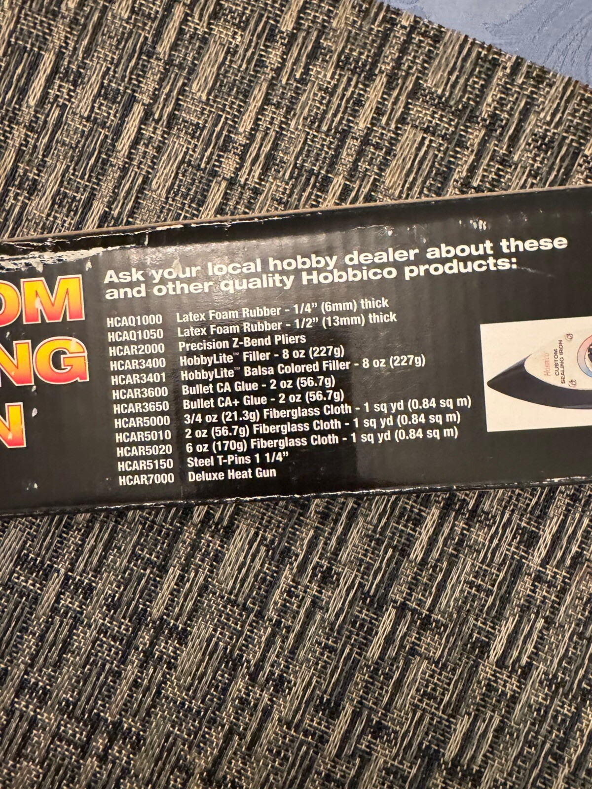 Hobbico Custom Sealing Iron 110 Volt HCAR8000 for sale online | eBay