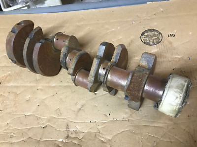 14088535 350 Chevy one piece rear Crankshaft core SBC .020 rod/.030 ...