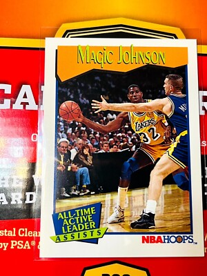 1991-92 NBA Hoops - #535 Magic Johnson | eBay