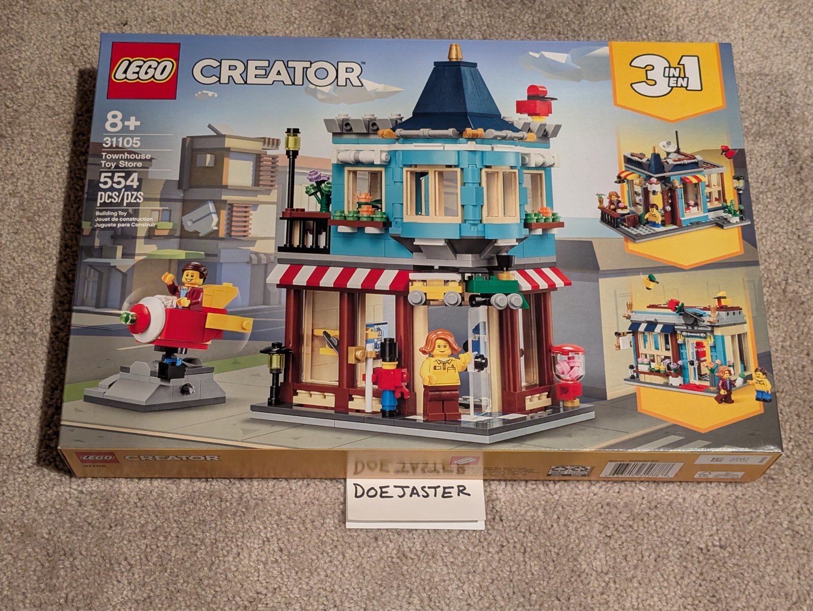 LEGO Townhouse Toy Store - 31105 Creator 3 in 1 - 2020 - NIB - Sealed ...
