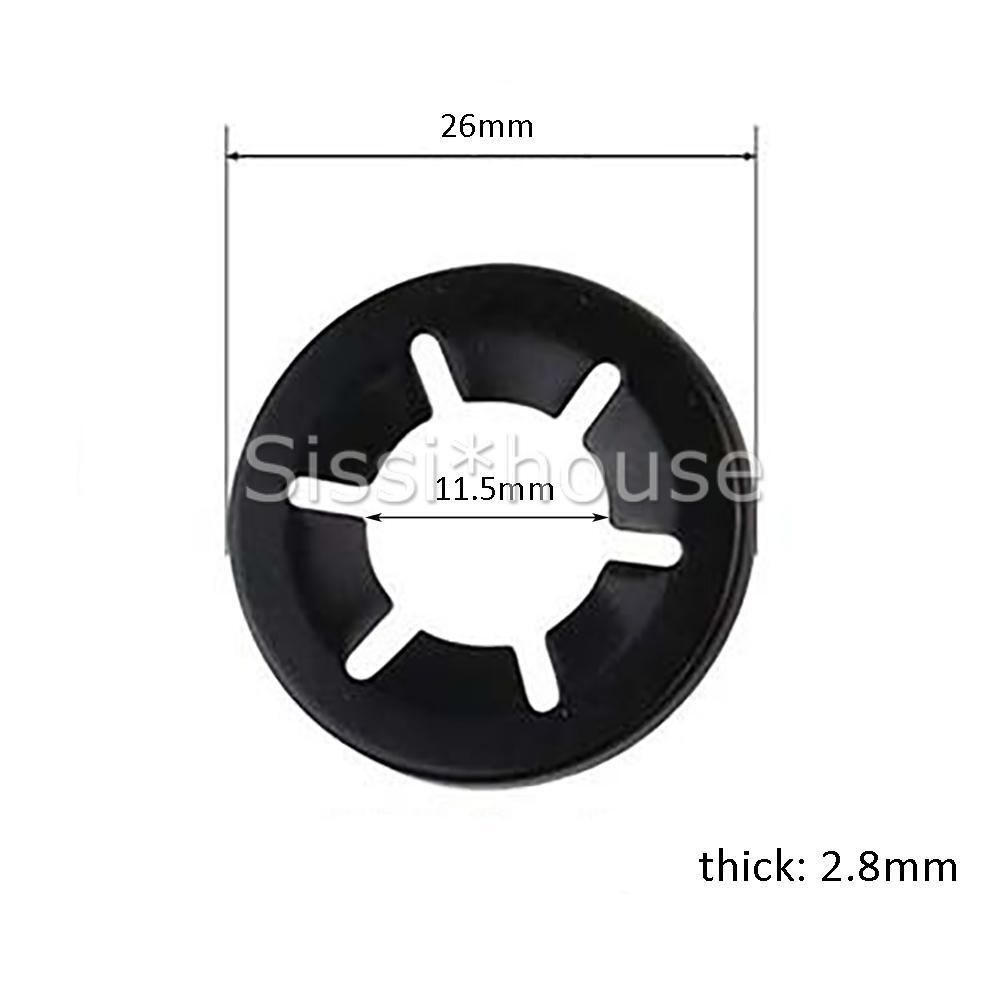 20PCS lawn mower wheel retainer push speed clips heavy dty suit honda ...