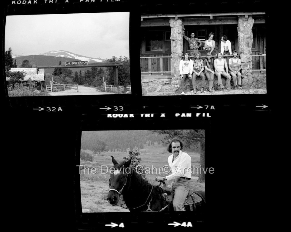 1974 Chicago Caribou Ranch CO Rock n Roll w/ Horns Gahr 35mm 3 Negative ...