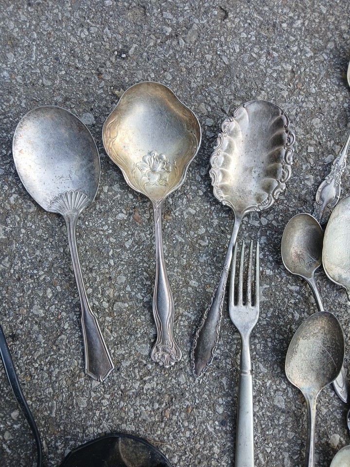 Silver plated Mixed Silverware Lot | eBay