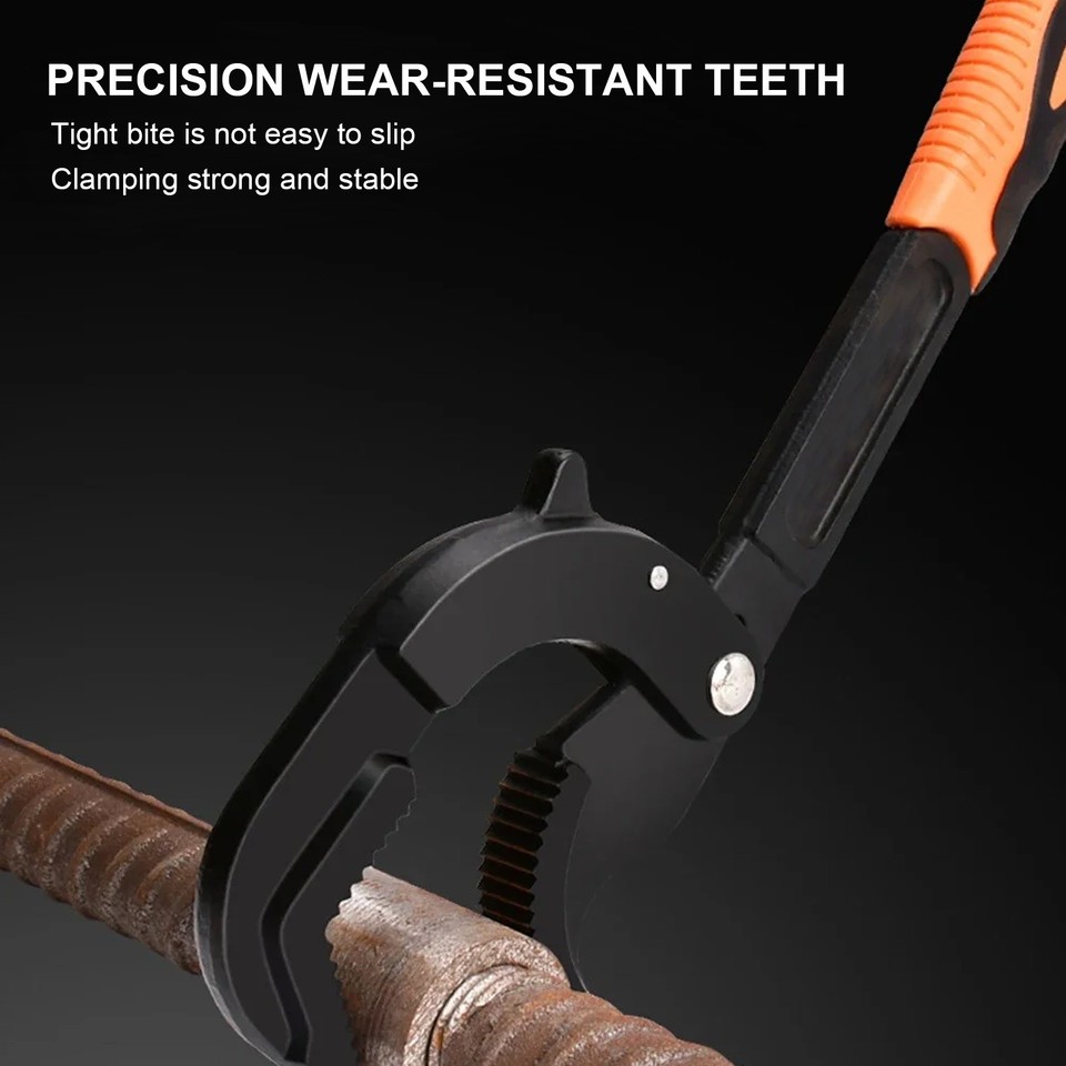 Multi-Functional Universal Wrench Set Self Adjusting Spanner Pipe ...