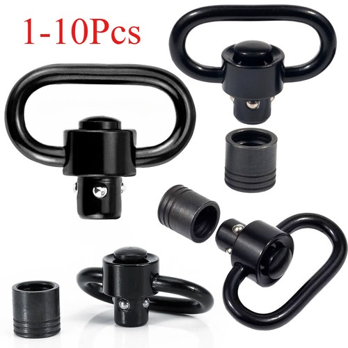 Tactical Push Button Heavy Duty QD Quick Detach/Release Rifle Sling ...