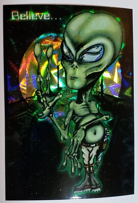 ALIEN--NEW--Vintage (1999) Vending Machine Sticker (#818) | eBay