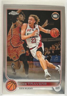 2022-23 Topps Chrome NBL - LUKE TRAVERS Perth Wildcats #67 | eBay Australia