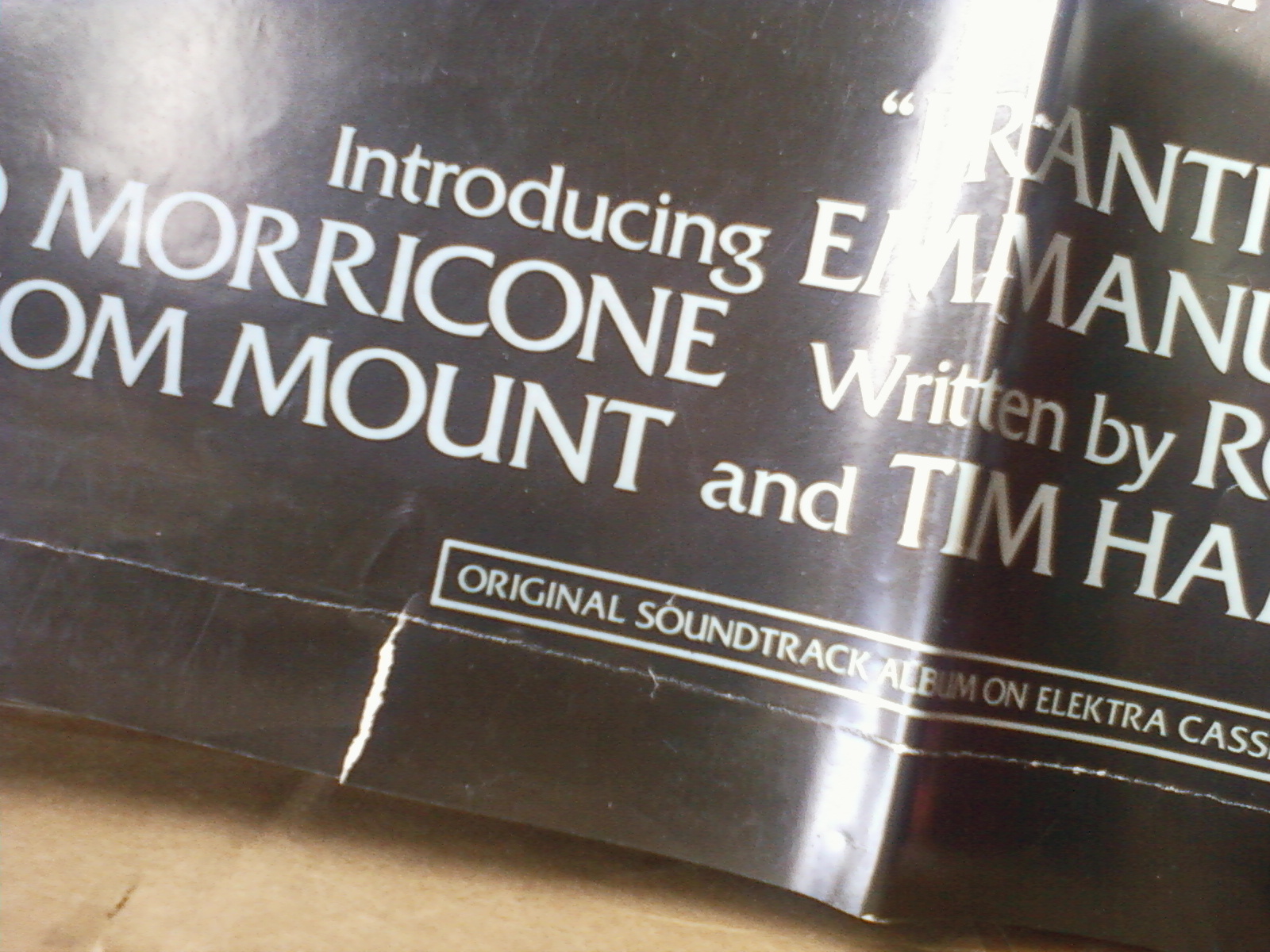 Original 1987 Movie Poster Frantic Harrison Ford Dir by Roman Polanski ...