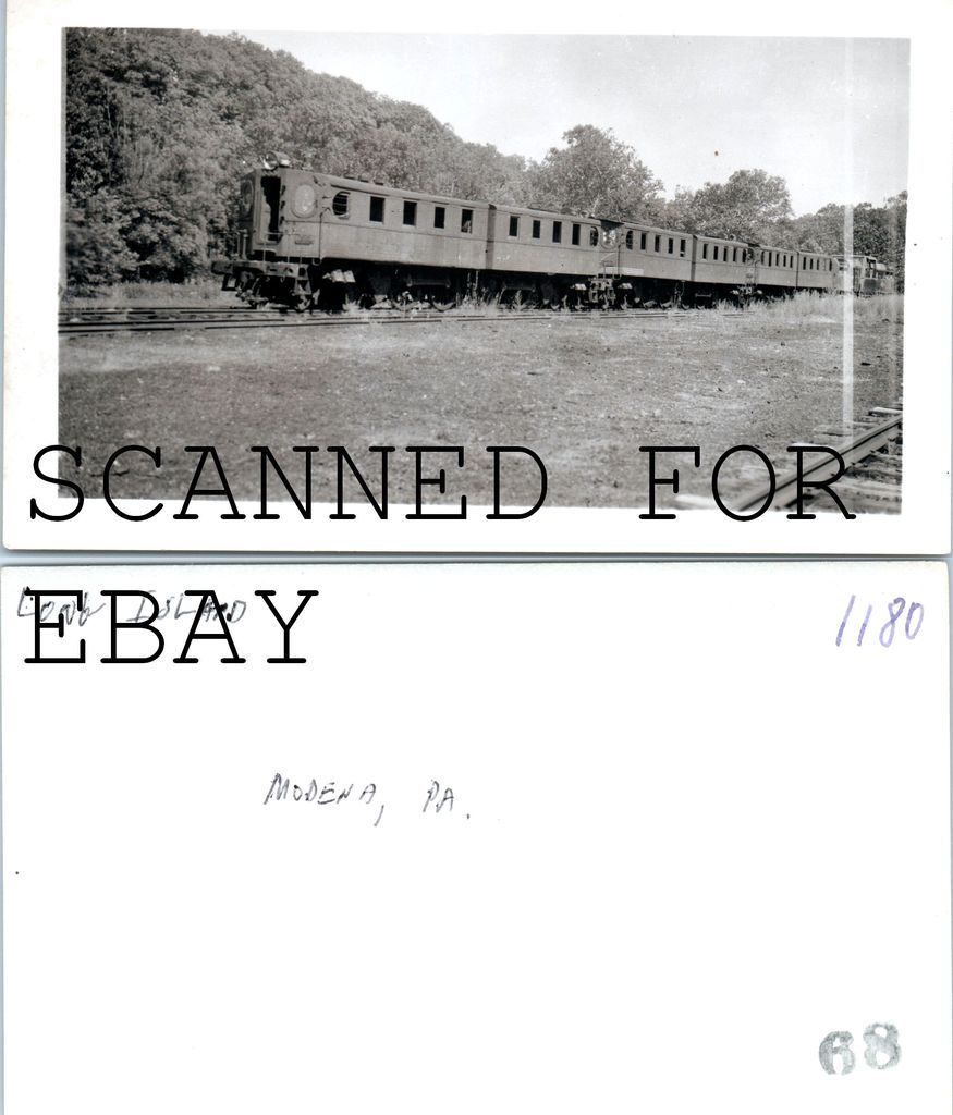 Long Island Modena Pennsylvania VINTAGE RAILROAD PHOTO | eBay