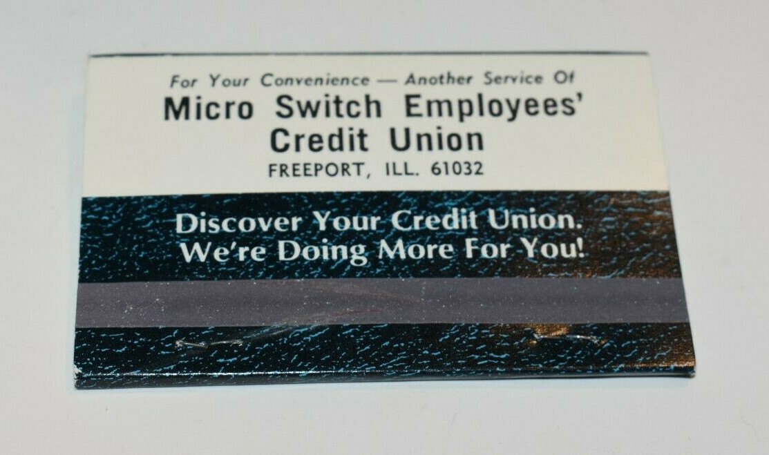 Micro Switch Employees Credit Union Freeport Illinois Oversize ...