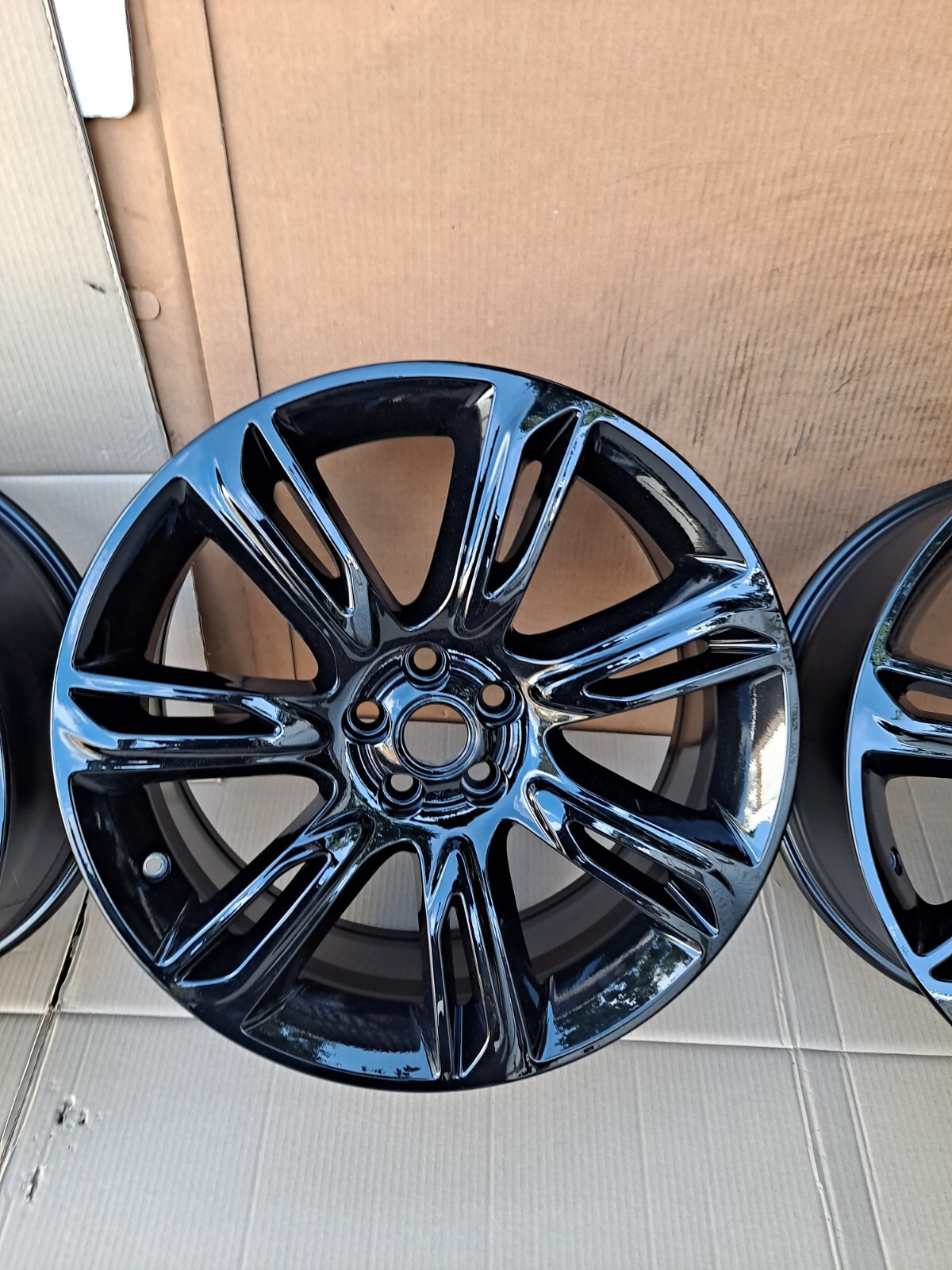 RANGE ROVER VELAR 20 INCH ALLOY WHEELS GLOSS BLACK 8.5Jx20 STYLE 7014 ...