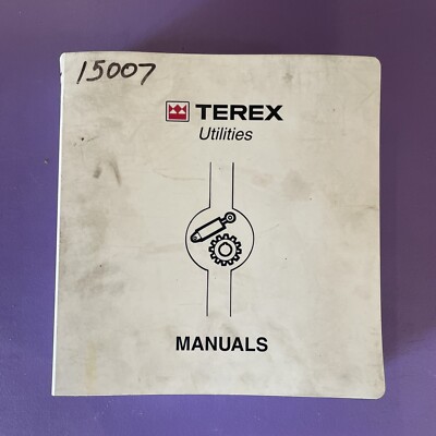 TEREX UTILITIES HI-RANGER TLM SERIES OPERATOR MAINTENANCE SERVICE PARTS ...