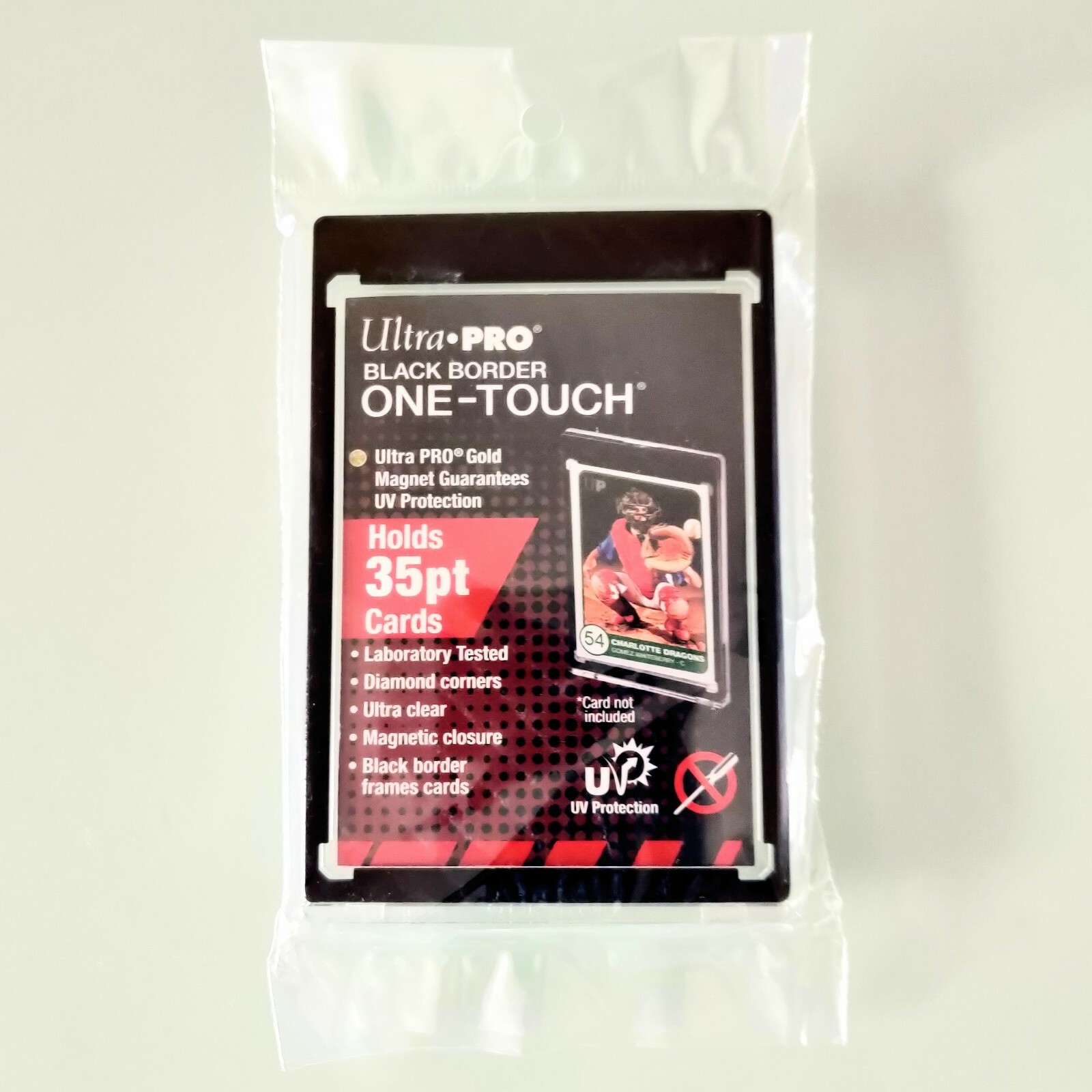Ultra Pro 35pt One-Touch - Black Border Magnetic UV Protected 35 pt ...
