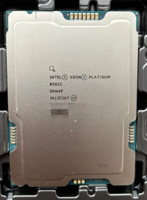 INTEL XEON PLATINUM 8581C LGA4677 2,1GHZ TO 2.9GHZ 4.0GHZ 60C/112T 385W 300M | eBay