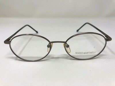 Mario Martinelli Eyeglasses Frame Malibu M. Brown 48-18-140 Adult IE92 ...