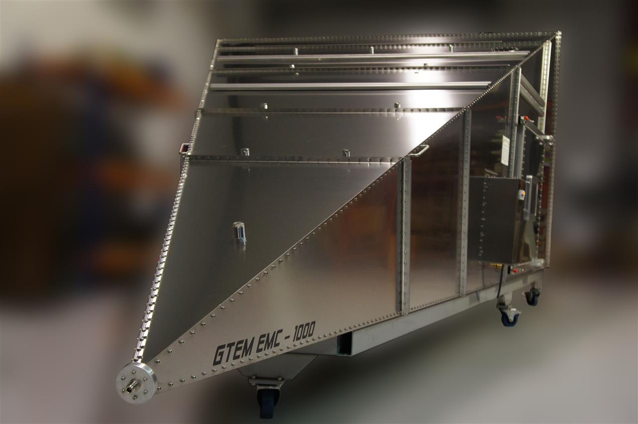 EMC GTEM CELL 1000 INOX MIL. MADE IN ITALY BY EMCTEST TEM ANTENNA 100 ...