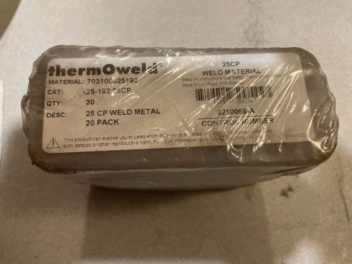 (20-Pk) Thermoweld Cathodic Protection Weld Metal 25CP for sale online ...