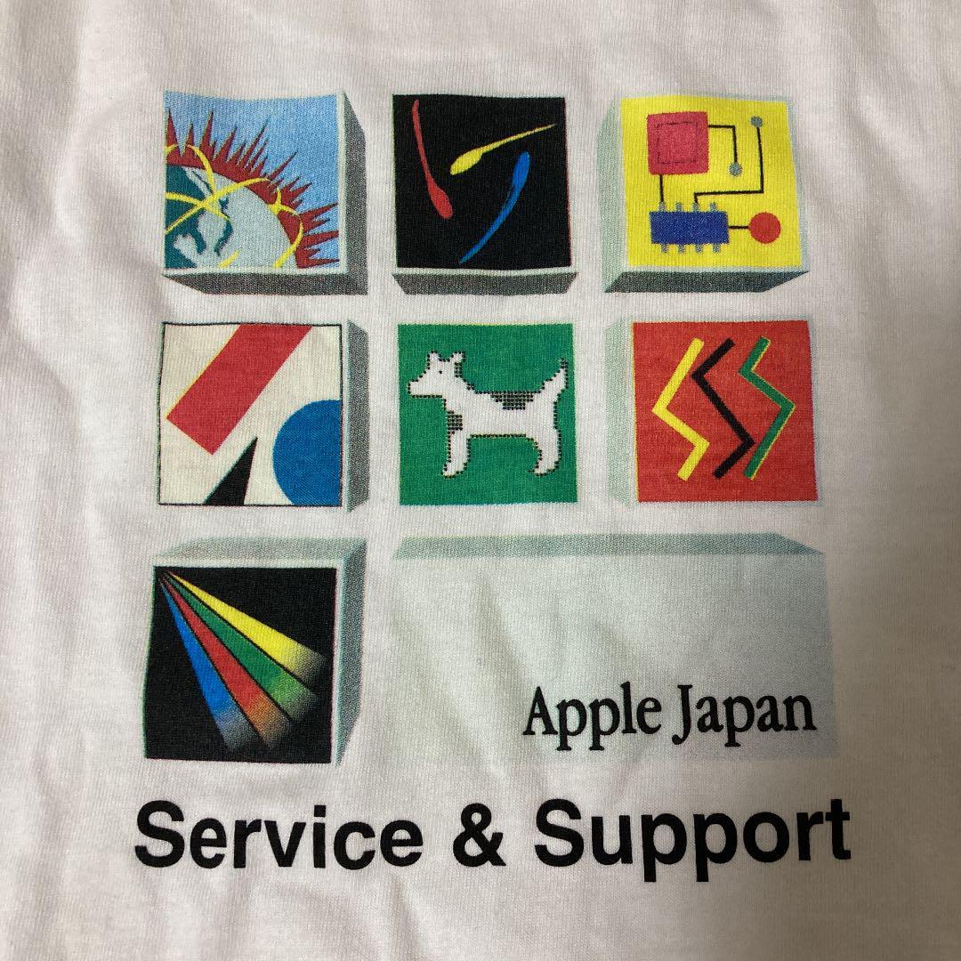 Rare Dead Stock 80s to 90s Apple Japan Apple Japan T-… - Gem