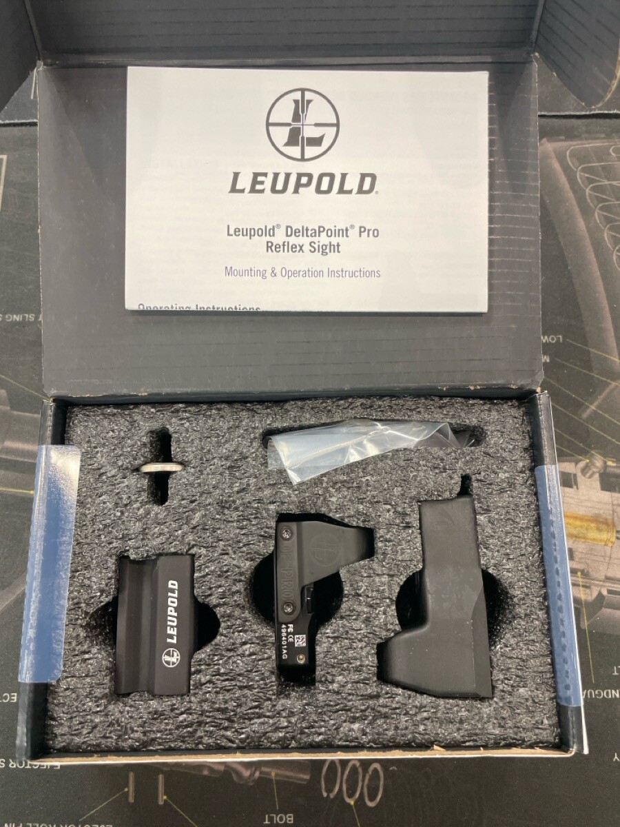 LEUPOLD DeltaPoint Pro w/ Mount and Battery 177156 (FLO076568 ...