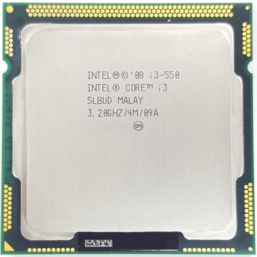 Processor PC Slbud CPU I3 550 3,20GHZ Socket LGA1156 LGA 1156 First Gen ...