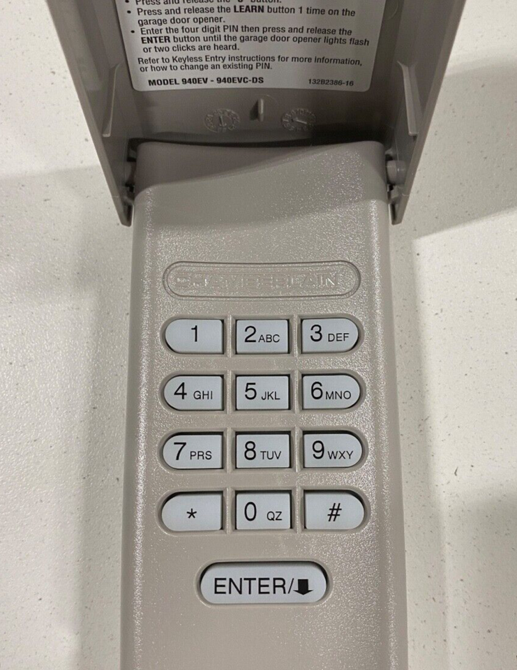 Chamberlain G940EV-P2MC Garage Door Keyless Wireless Keypad | eBay