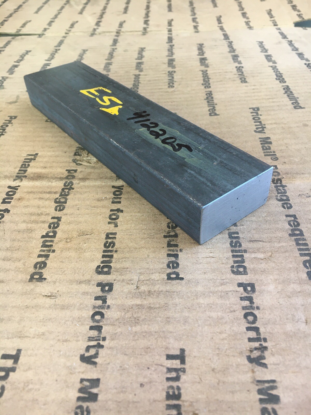 1 X 2 Flat Steel Bar Blacksmith Bench Welding Press Plate Weight 8 ...