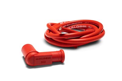 MALOSSI SPARK PLUG CABLE KIT AND RESISTOR SPARK PLUG CAP POUR ARK 50 2T ...