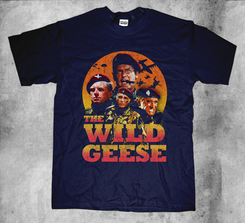 The Wild Geese 5 Commando Classic Movie T-shirt | eBay
