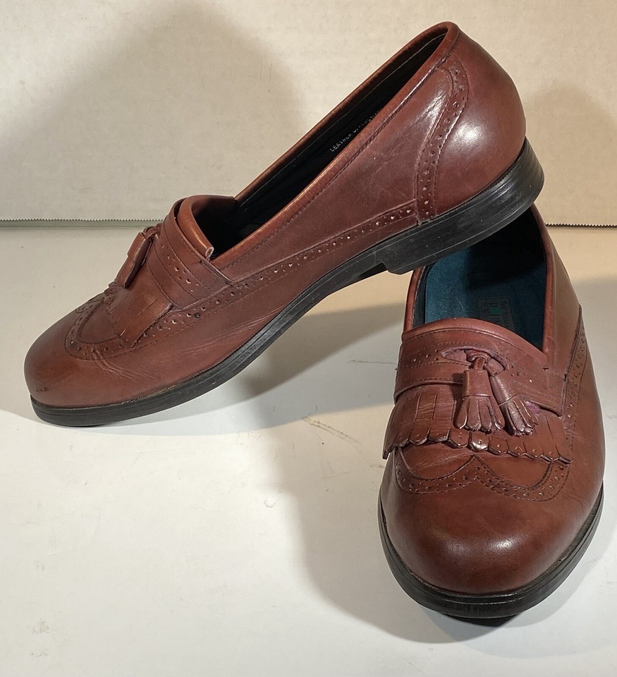 🔥 HUSH PUPPIES Loafers Shoes Kilroy Tassel Men’s Size 11 W Leather ...