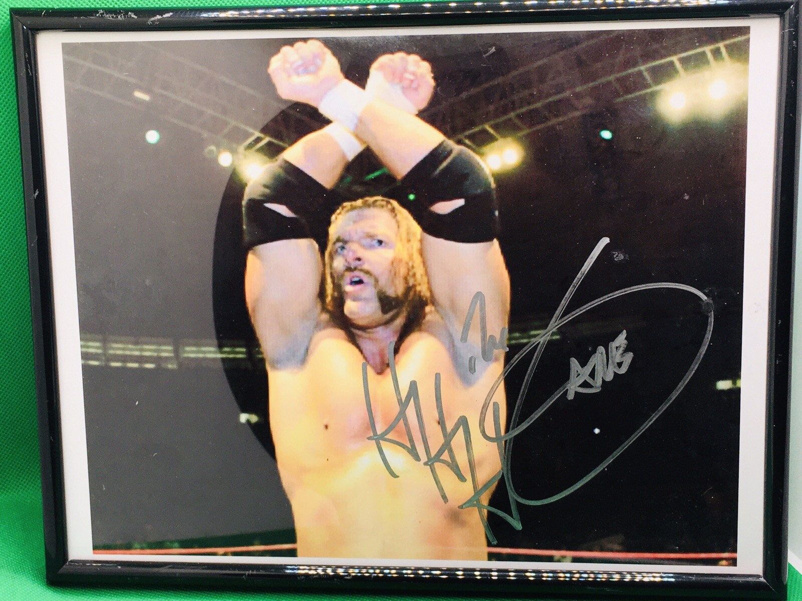 RARE TRIPLE H AUTOGRAPH SIGNED WWF WWE 8X10 PHOTO FRAMED | eBay