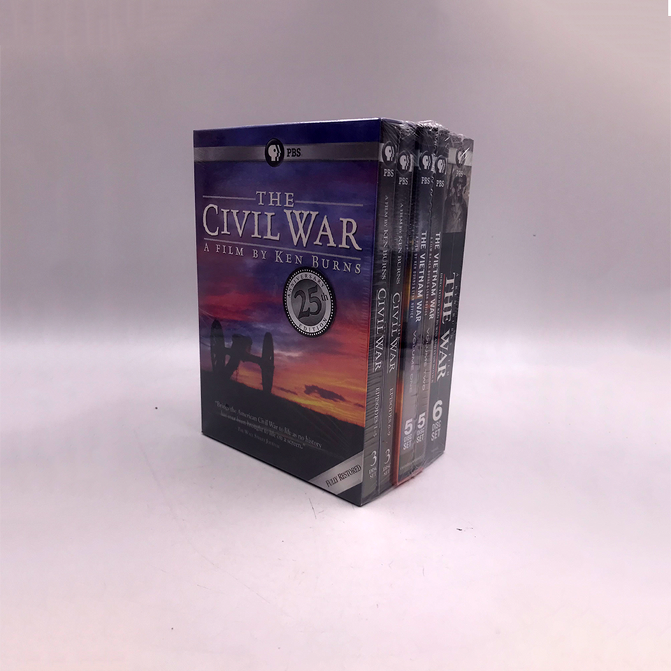 Ken Burns War Film Collection: the Civil War+the Vietnam War+the War ...