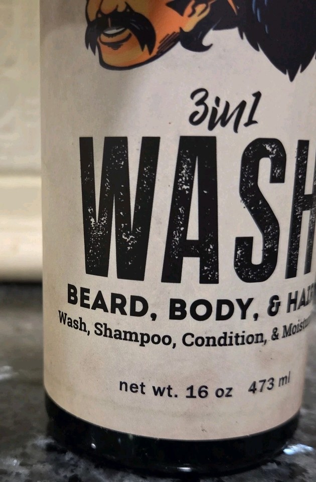 Cheech & Chong 3 In 1 Wash - Beard, Body, Hair Wash~16oz Pump | eBay