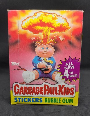 🔥1986 Garbage Pail Kids OS4 Box With 48 Sealed Packs 🔥 Very Rare No 25 ...