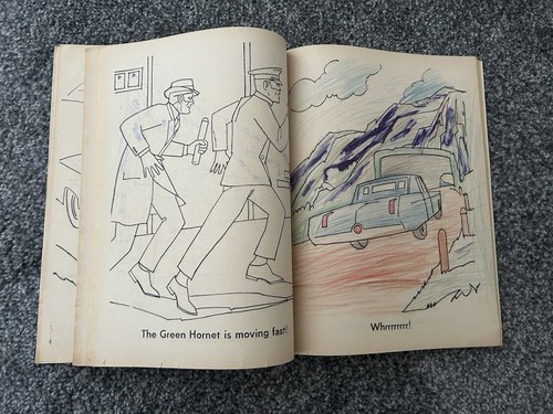 Bruce Lee set of 2 Green Hornet colouring books 1966 | eBay