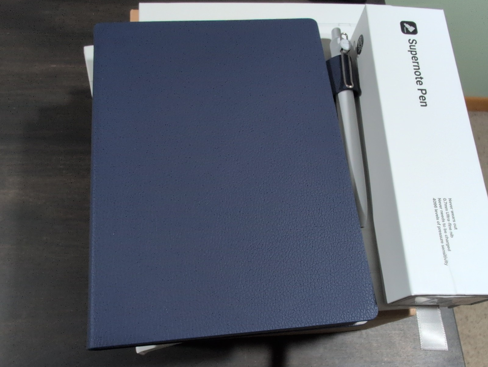 Ratta Supernote Nomad A6 X2 Tablet Crystal Vegan Leather Folio w/ Custom Pen | eBay