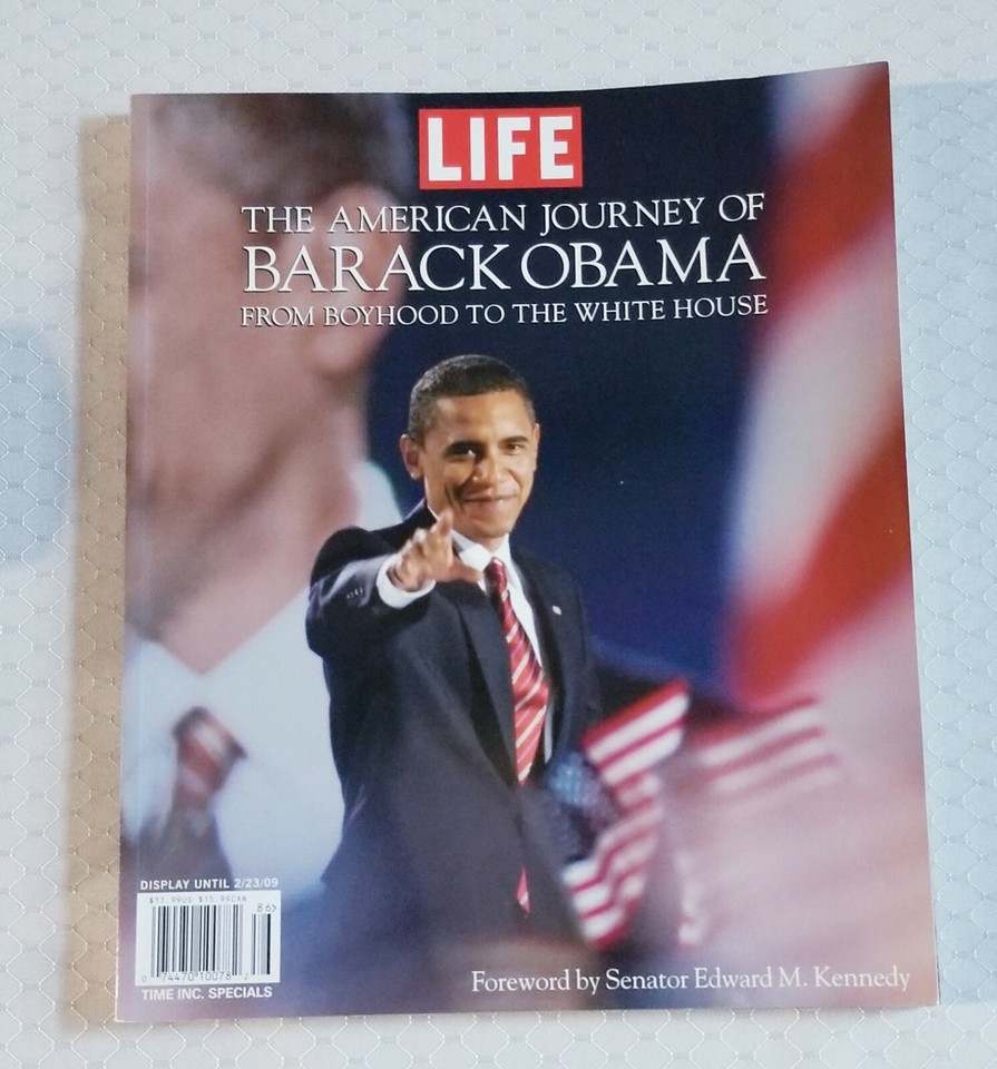 President Barack Obama Commemorative Magazines Essence Life Time 2009 ...